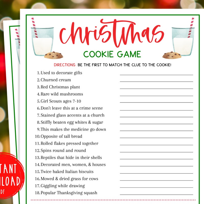 Christmas Games for Kids - Etsy