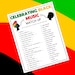 Black History Month Celebrating Black Music Match up Game | African ...