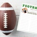 Football Word Puzzle Game Super Bowl Party Games Printable Super Bowl ...