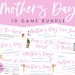 Mother's Day 10 Game Bundle Mother's Day Games Trivia Party Games ...