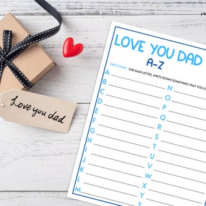Love You Dad A to Z | Father's Day Games | Word Puzzle Game | Games ...