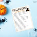 Halloween Scary Movie Trivia Game Halloween Printable Games Horror ...