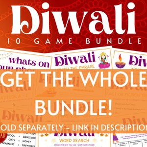 Diwali Gratitude A - Z Game | Printable Festival of Lights Party Games ...