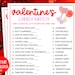 Valentine's Day Candy Match Game Fun Valentine's Day Printable Games ...