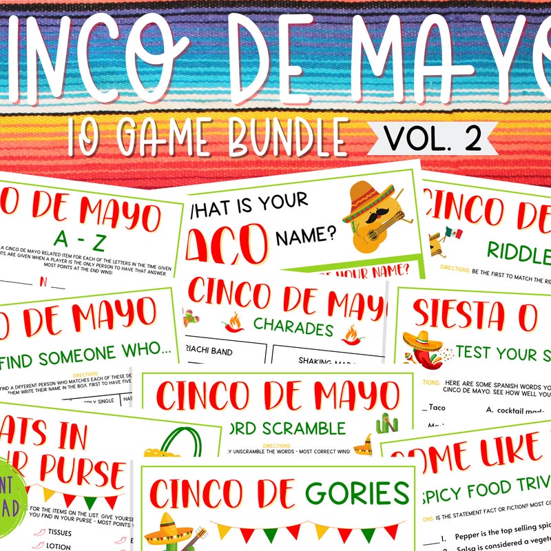 Cinco De Mayo - Etsy