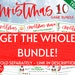 Christmas Game BUNDLE Volume 2 10 Christmas (Instant Download) - Etsy