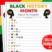 Black History Month Emoji Pictionary Game | African American History ...