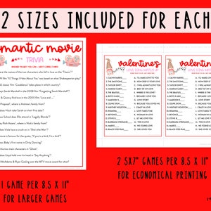 Valentine's Day 5 Game Trivia BUNDLE | Fun Valentine's Day Printable ...