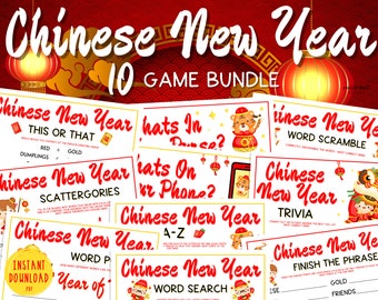 Lunar New Year Game | Etsy