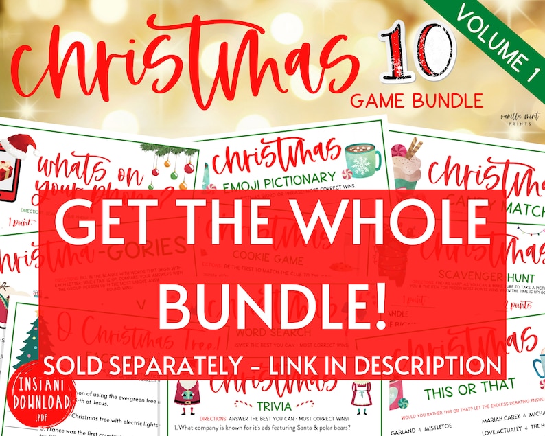 Holiday Office Party Whats on Your Phone Game Xmas Games | Etsy