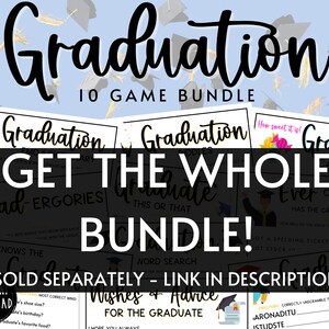 Graduation Games | Word Search | Fun Graduation Party Games | Class of ...