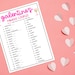 Galentine's Day Famous Couples Match Game Fun Party - Etsy