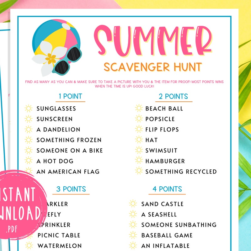 Nature Scavenger Hunt - Etsy