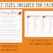 Thanksgiving Game BUNDLE Volume 1 10 Thanksgiving Printable Games ...