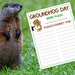 Groundhog Day Word Puzzle Game | Punxsutawney Phil Printable Games ...