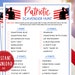 Patriotic Scavenger Hunt Game | Printable Memorial Day Party Games ...