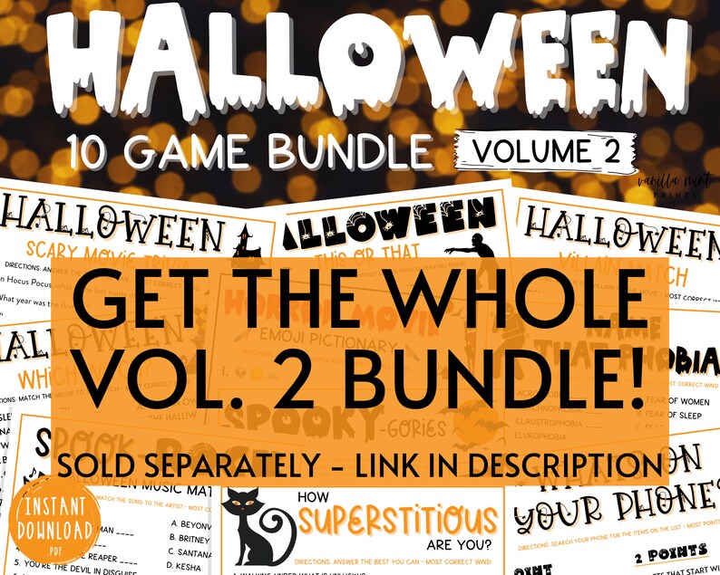 Halloween What's on Your Phone Party Game Halloween - Etsy