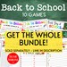 Back to School Game Classmate Find Someone Who Bingo First Day of ...
