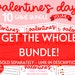 Valentine's Day 10 Game BUNDLE Volume 2 Valentines - Etsy
