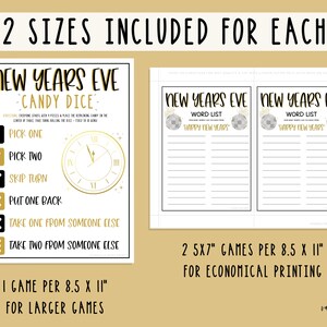 10 New Years Eve Party Games BUNDLE Volume 1 Printable New | Etsy