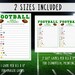 Football Emoji Pictionary Game Super Bowl Party Games Printable ...