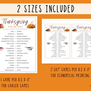 Thanksgiving This or That Game | Would You Rather Game | Thanksgiving ...