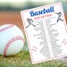 Baseball This or That Game | Printable Baseball Team Party Games | MLB ...