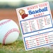 Whats Your Baseball Name Game | Printable Baseball Team Party Games ...