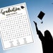 Graduation Games Word Search Fun Graduation Party Games Class of 2024 ...