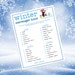 Winter Scavenger Hunt Game Fun Printable Winter Games Wintertime ...