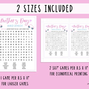 Mother's Day Word Search Games | Happy Mother's Day | Games With Mom ...