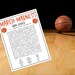 March Madness Word Search Game Printable March Madness Party Games NCAA ...