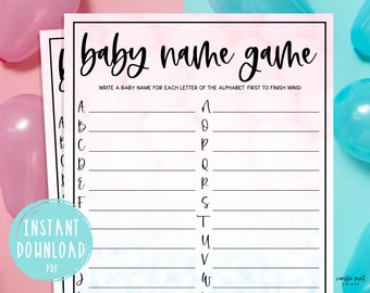 Reveal Party Game | Etsy