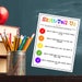 Skitt-tell Us Icebreaker Game Back to School First Day of School Get to ...