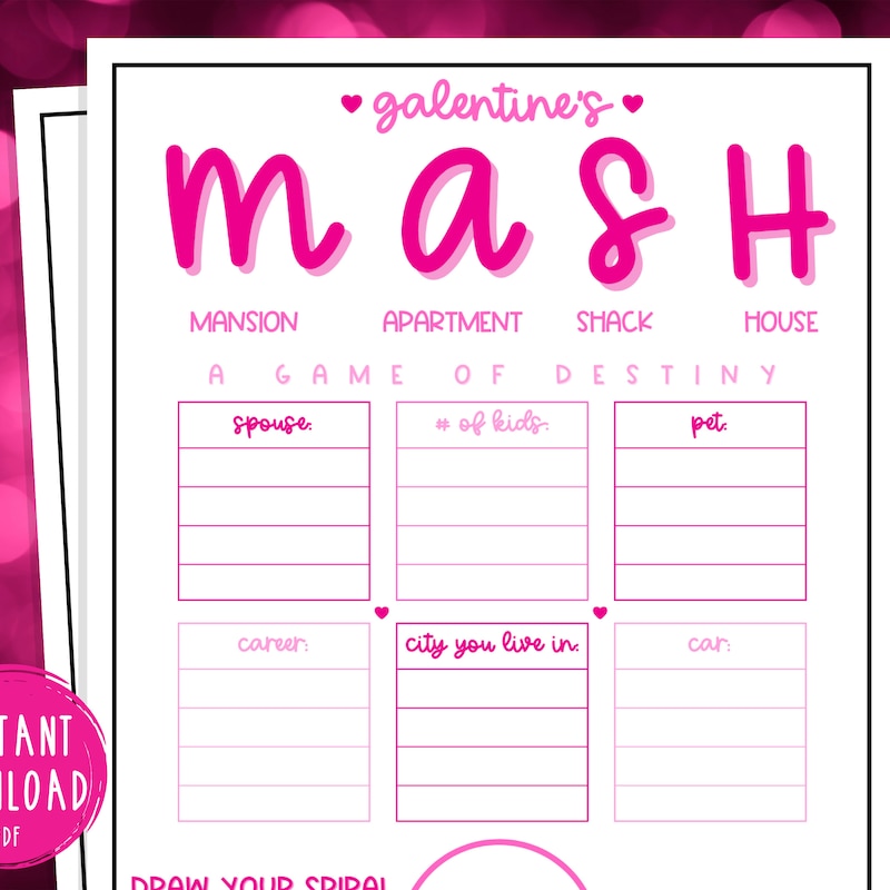 Mash Game - Etsy