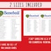 Baseball Ballpark Match up Trivia Game Printable Baseball Team Party ...