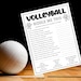 Volleyball Riddle Me This Game Printable Volleyball Team Party Games ...