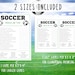 Soccer Riddle Me This Game Printable Soccer Team Party Game Futbol ...