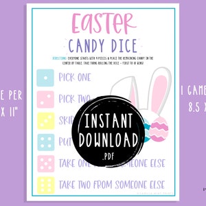 Easter Candy Dice Game | Easter Party Games for Kids | Kids Games | Fun ...