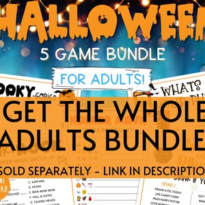 Halloween Scary Movie Trivia Game | Halloween Printable Games | Horror ...