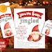 You've Been Jingled Printable Christmas Game Kit Secret Santa Christmas ...
