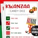 Kwanzaa Candy Dice | Printable Kwanzaa Party Games | Fun Activities for ...