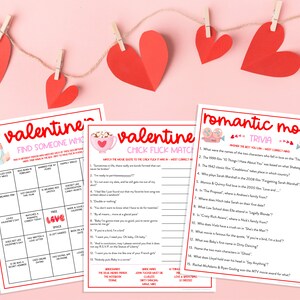 Valentine's Day 10 Game BUNDLE Volume 2 | Valentines Printable Games ...