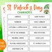 St. Patrick's Day Green Trivia Game | Color Me Green | Fun St. Pattys ...