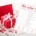 Valentine's Day the Color Red Game Valentine Printable Games Fun ...