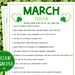 March Trivia Game Printable Month Party Games Springtime Activities for ...
