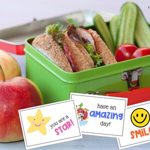 16 Lunch Box Notes for Kids | Printable Messages for Lunch ...