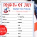 U.S. Military Trivia Game | Memorial Day Printable Party Games ...