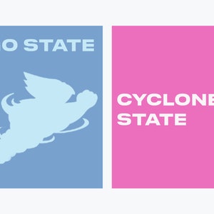 Iowa State University Prints - Set of 12 - Etsy
