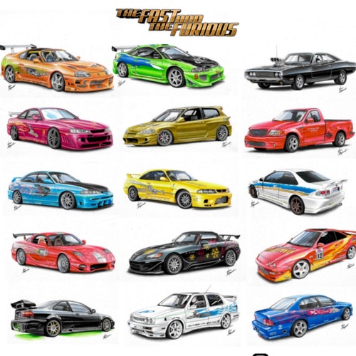 Fast Furious 4 Cars